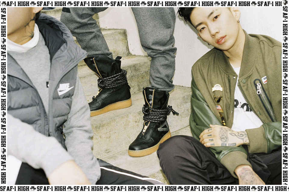 AOMG x 나이키 에어 포스1 화보 공개