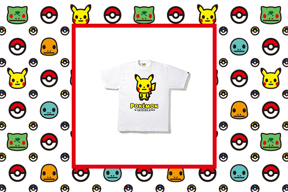 베이프 x 포켓몬, 이세탄 백화점 익스클루시브 캡슐 컬렉션